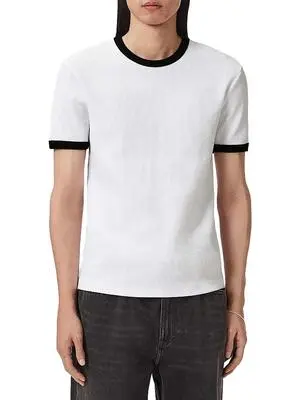 ALLSAINTS Austin Short Sleeve Crew Tee - Optic White
