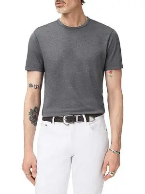 John Varvatos Bale Burnout Short Sleeve T-shirt - Flagstone