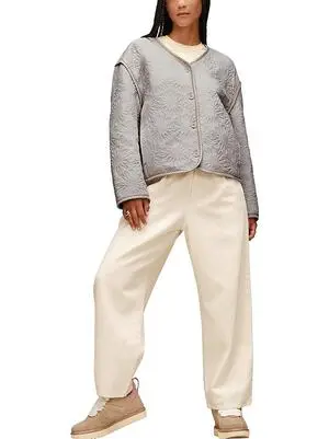 UGG Sun Quilted Jacket - Light Grey