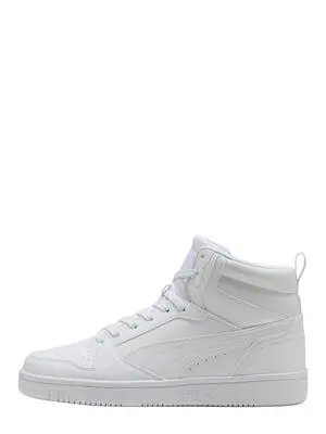 PUMA Rebound V6 Wide High-top Sneakers - White