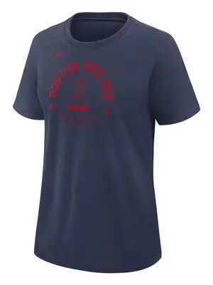 Nike Boston Red Sox Authentic Collection Early Work Dri-fit Mlb T-shirt - Blue