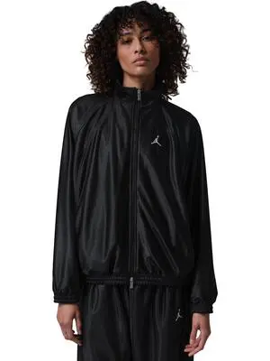 JORDAN Brooklyn Durasheen Track Jacket - Black