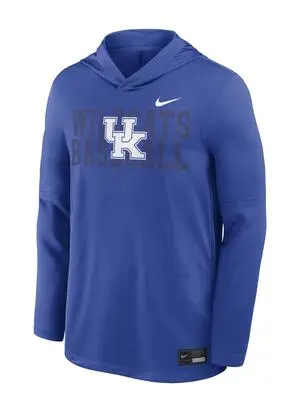 Nike Kentucky Dugout Dri-fit College Long-sleeve Hooded Top - Blue