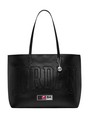 JORDAN Perforated Tote Bag - Black