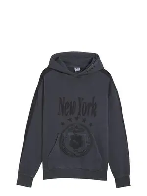 PUMA Wardrobe Essentials NYC Relaxed Hoodie Blue
