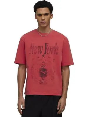 PUMA Wardrobe Essentials Nyc Boxy T-shirt Red