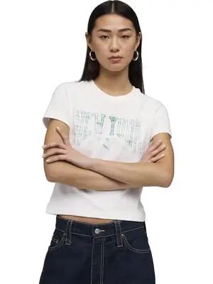 PUMA Nyc Slim T-shirt - White