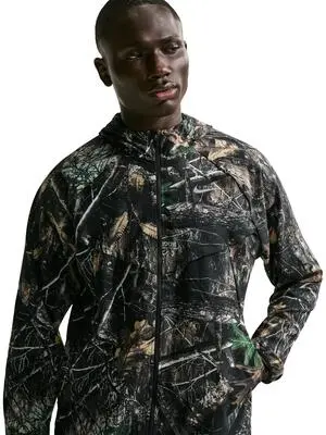 Nike Stride Dri-fit Realtree® Running Jacket - Grey