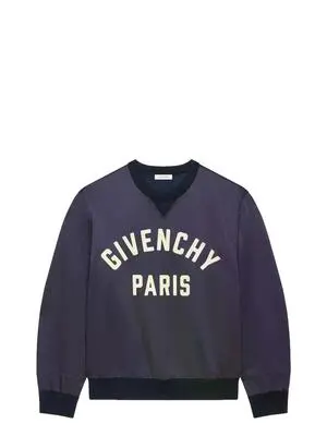 Givenchy Logo-lettering Sweatshirt - Blue
