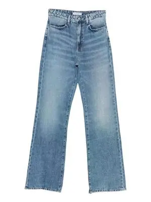 ICON DENIM LA Raw Edge Trousers - Blue