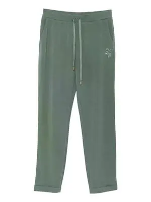 Liu Jo Logo-detail Trousers - Green