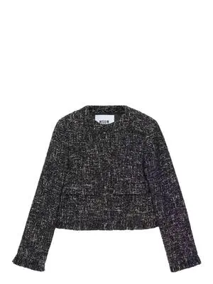 MSGM Frayed Bouclé Jacket