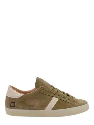 D.a.t.e. Hill Low Round-toe Sneakers - Green