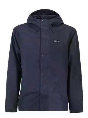 Patagonia Hooded Rain Jacket - Blue