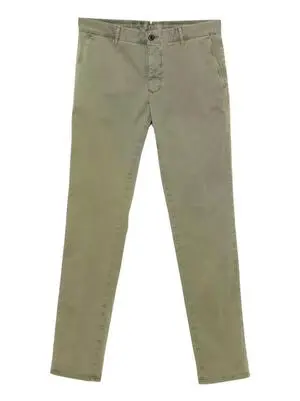 Incotex Belt Loops Trousers - Green