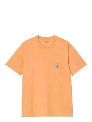 Carhartt Work In Progress Pocket Cotton T-Shirt Orange