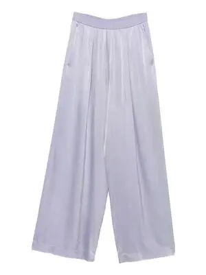 FORTE_FORTE Pleated Trousers - Purple
