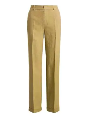Polo Ralph Lauren Pleat-detail Tailored Trousers - Brown