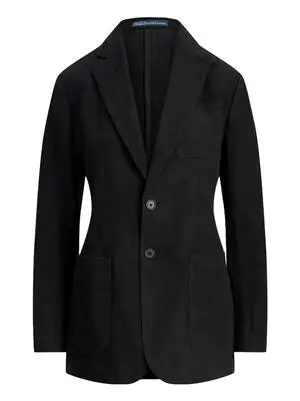 Polo Ralph Lauren Single-breasted Linen Blazer - Black