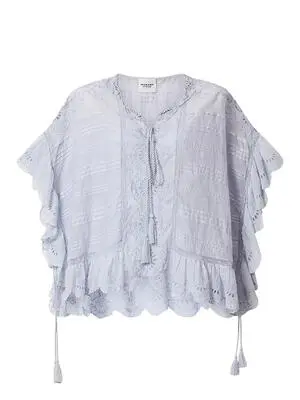Isabel Marant Payton Blouse - Light Blue
