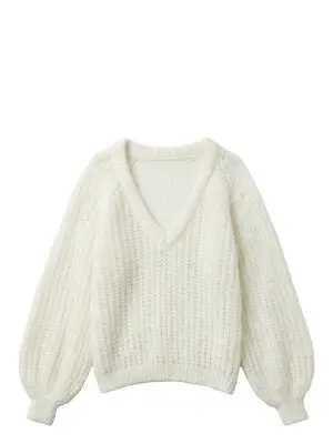 WAKAKUU Easton Sweater - Cream