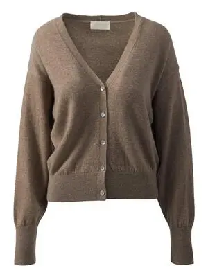 WAKAKUU Cardigan Harrow Cashmere - Sand