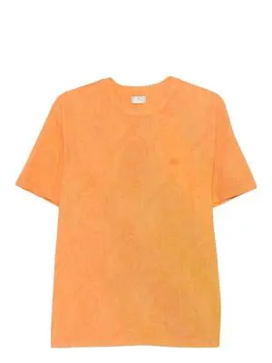 Etro Paisley-print T-shirt - Orange