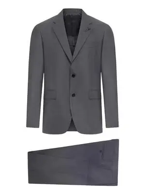 LARDINI Single-breasted Tailored Suit - Grey