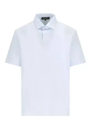 Loro Piana Cotton Polo Shirt - Blue
