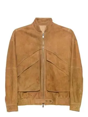 SALVATORE SANTORO Flap-pocket Full-zip Jacket - Neutrals