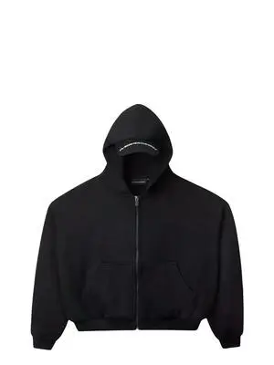 GV GALLERY Hooded Zip-up Top - Black