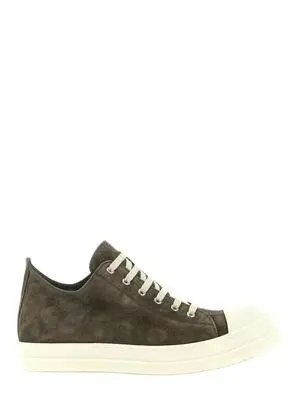 RICK OWENS Low Suede Sneakers