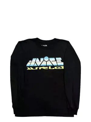 VLONE Juice Wrld 999 Globe Long-sleeve Sweatshirt - Black