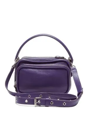 Acne Studios Camero Kit Crossbody Bag - Violet Purple