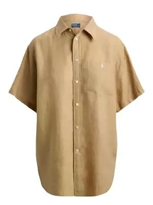 Polo Ralph Lauren Patch-pocket Linen Shirt - Neutrals