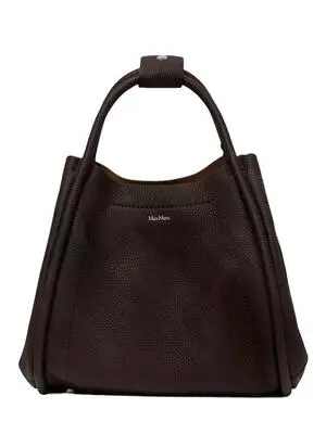 Max Mara Textured Tote Bag - Brown