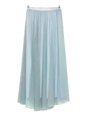 FORTE_FORTE Maxi-length Skirt - Blue