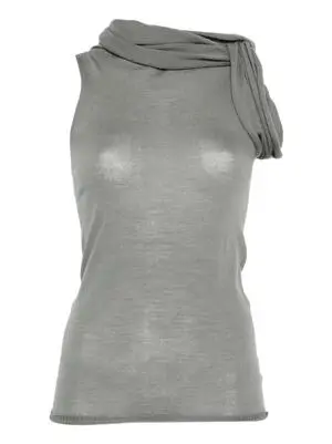 Rick Owens Sleeveless Top - Grey