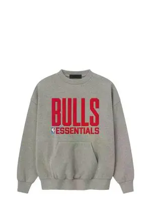 Fear Of God Logo-graphic Sweatshirt - Grey