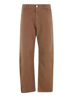 Federica Tosi Tapered-leg Jeans - Brown