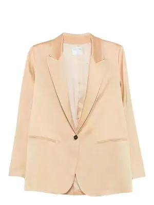 FORTE_FORTE Patch-pocket Blazer - Neutrals