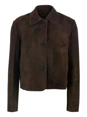 ARMA Button Goat Jacket - Brown