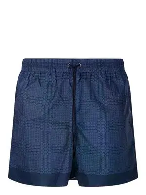 Gucci Drawstring Swim Shorts - Blue
