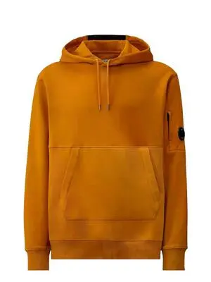 C.P. COMPANY Long-sleeve Drawstring Hoodie - Orange