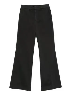 DONDUP Janice Flared Trousers - Black