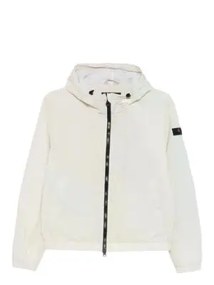 Peuterey Hooded Zip-up Jacket - White