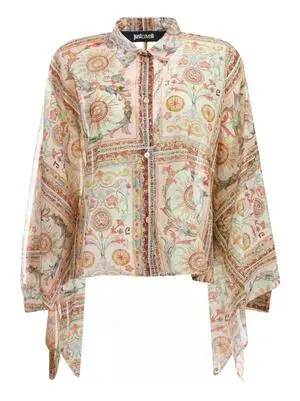 Just Cavalli Printed Shirt - Neutrals