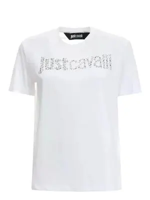 Just Cavalli Logo T-shirt - White