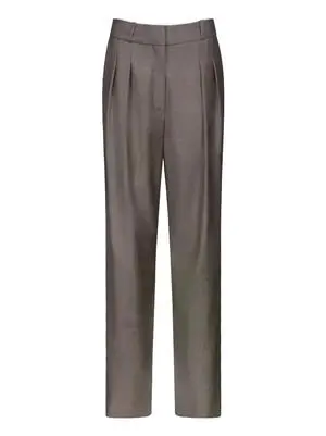 Loulou De Saison Sbiru Tailored Trousers Brown
