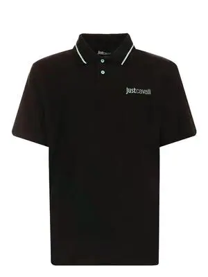 Just Cavalli Short-sleeve Polo Shirt - Black